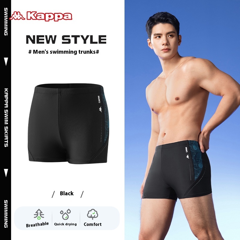 Jual Kappa Men's swim trunks Junior Boxer Pro quick drying trunks ...