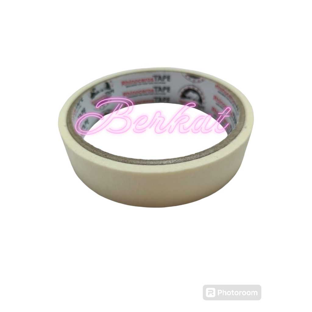 Jual (B) Masking Tape 2cm / Lakban Isolasi Kertas 2cm Besar | Shopee ...