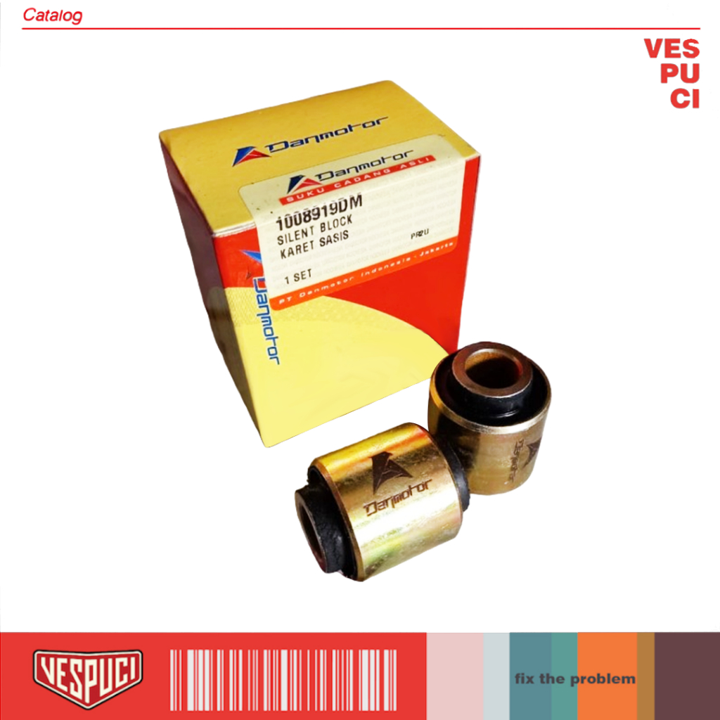 Jual Silent Block Engine Mounting Danmotor Vespa Sprint Primavera LX ...