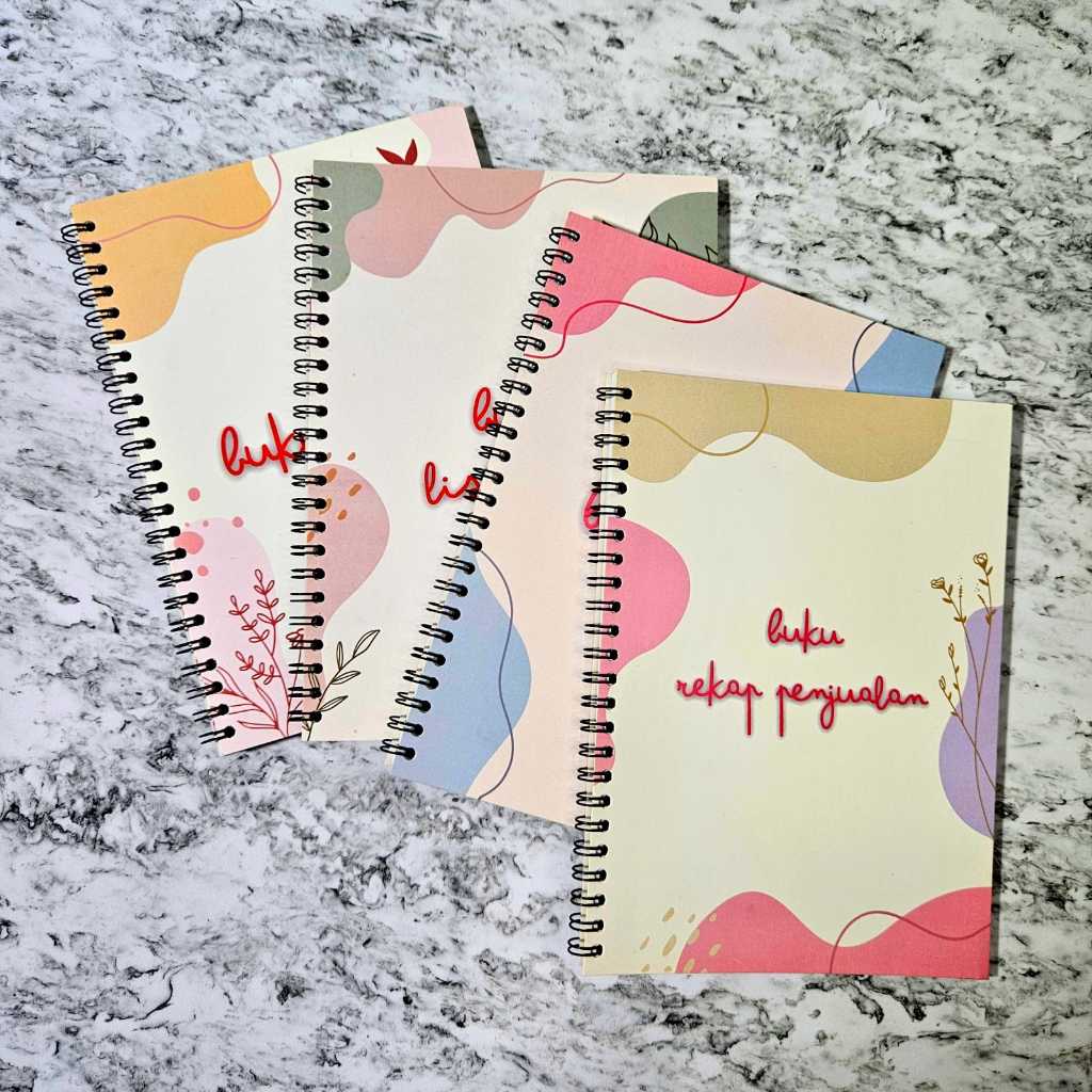 Jual BUKU ONLINE SHOP SPIRAL BUKU REKAP PENJUALAN BUKU LIST ORDER BUKU ...
