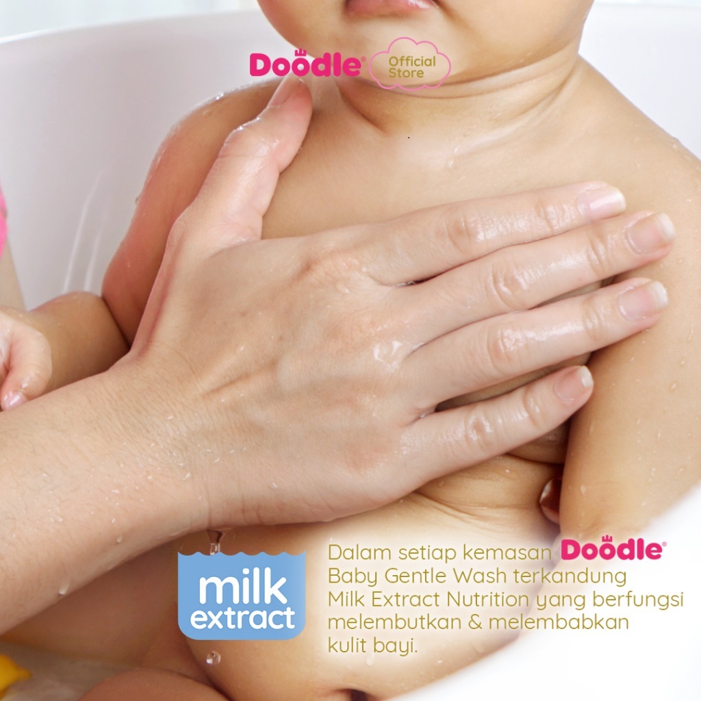 Jual Doodle Baby Gentle Wash (The Sibin: a duck method) Sabun Mandi ...