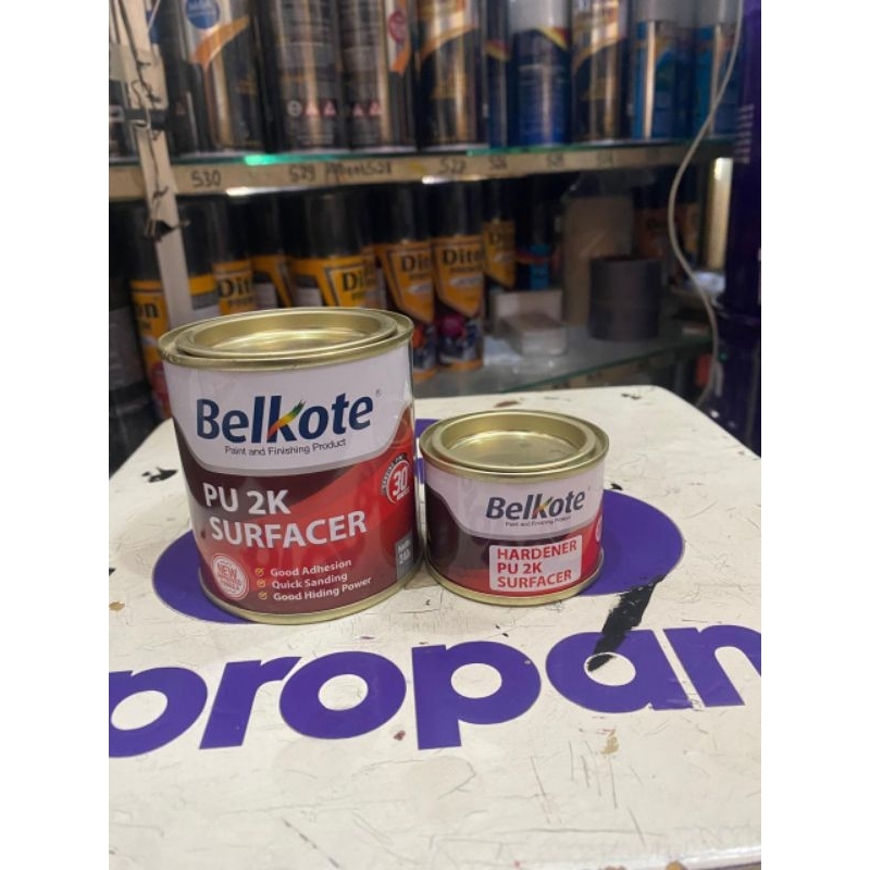 Jual belkote-epoxy pu 2k (grey)-1/4kg | Shopee Indonesia