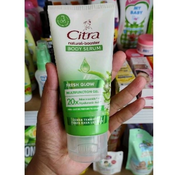 Jual Citra Fresh Glow Multifunction Gel Aloe Vera 180ml | Shopee Indonesia