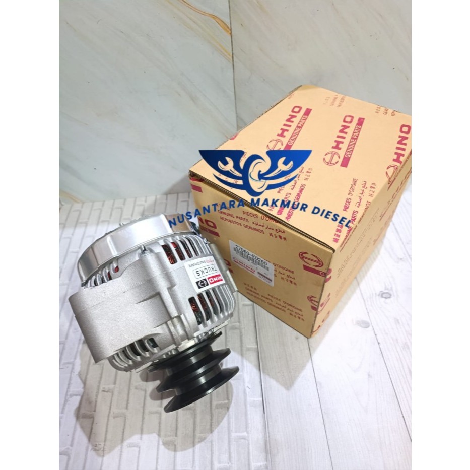 Jual ALTERNATOR ASSY HINO DUTRO HT130 24 VOLT ALTERNATOR HT130 24 V ...