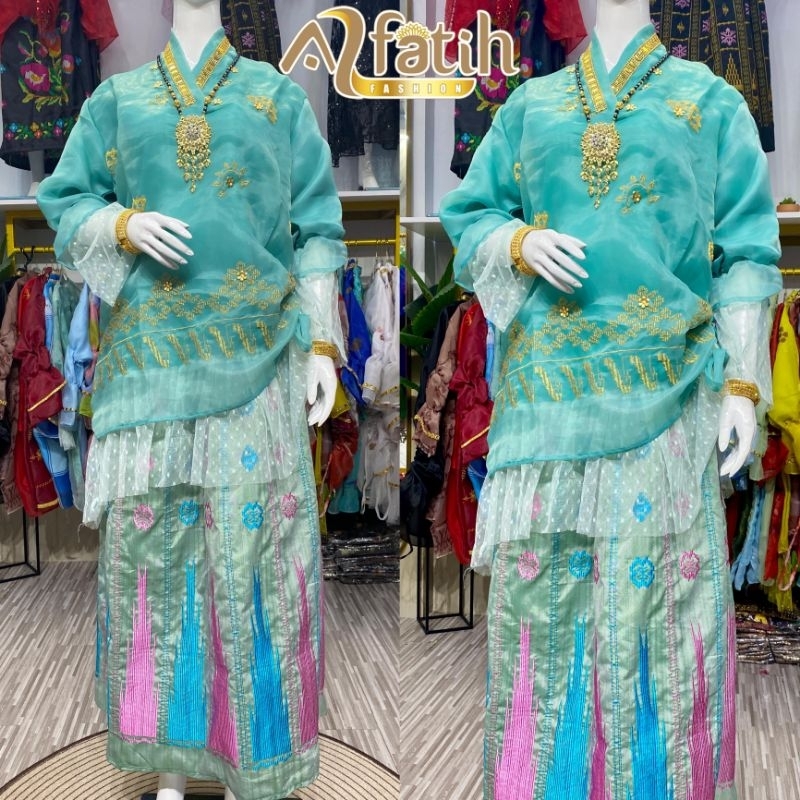 Jual BAJU BODO ORGANZA MURAH BORDIR KIPAS MIX TUTU MEWAH MAKASSAR BUGIS ...