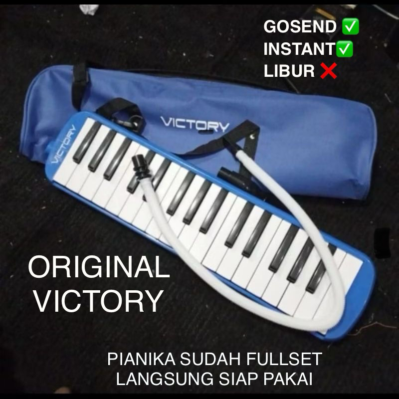 Jual Pianika victory Tas kain || Pianika tas softcase murah 32 Key ...