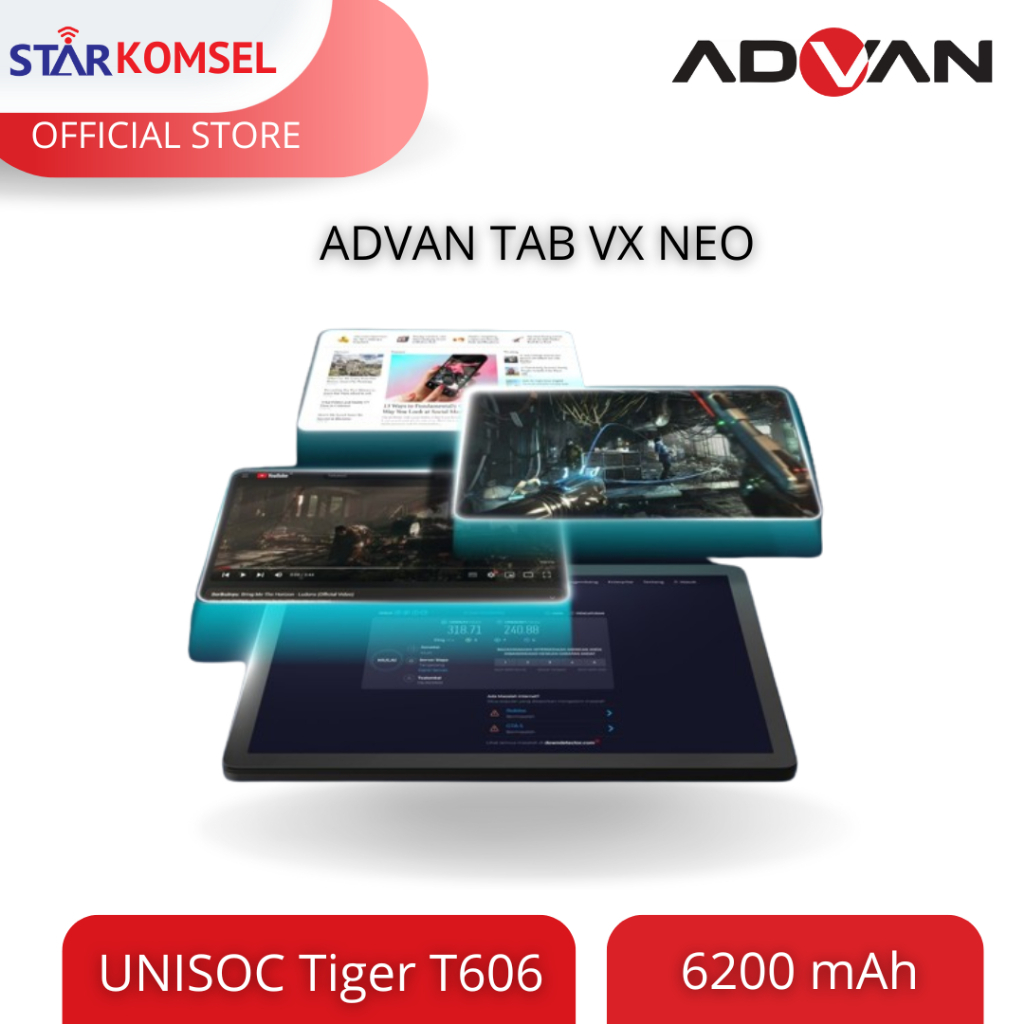 Jual TABLET ADVAN TAB VX NEO 4/128 GARANSI RESMI ADVAN INDONESIA ...