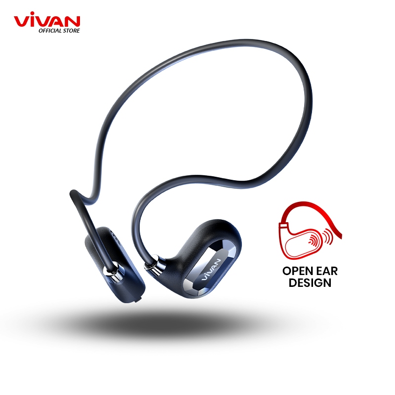 Jual VIVAN SPORT S Open Ear OWS TWS Olahraga | Bluetooth 5.4 | Dual ENC ...