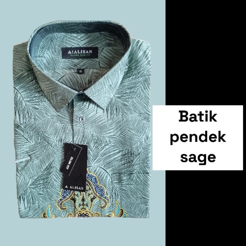 Jual ALISAN BATIK LENGAN PENDEK 100% ORIGINAL | Shopee Indonesia