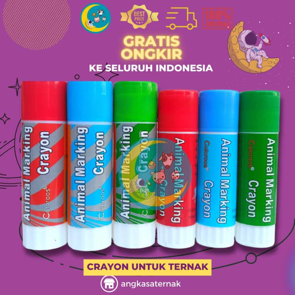 Jual CRAYON SPIDOL TERNAK KECIL 1 PCS - Untuk Tanda Tubuh Babi Sapi ...