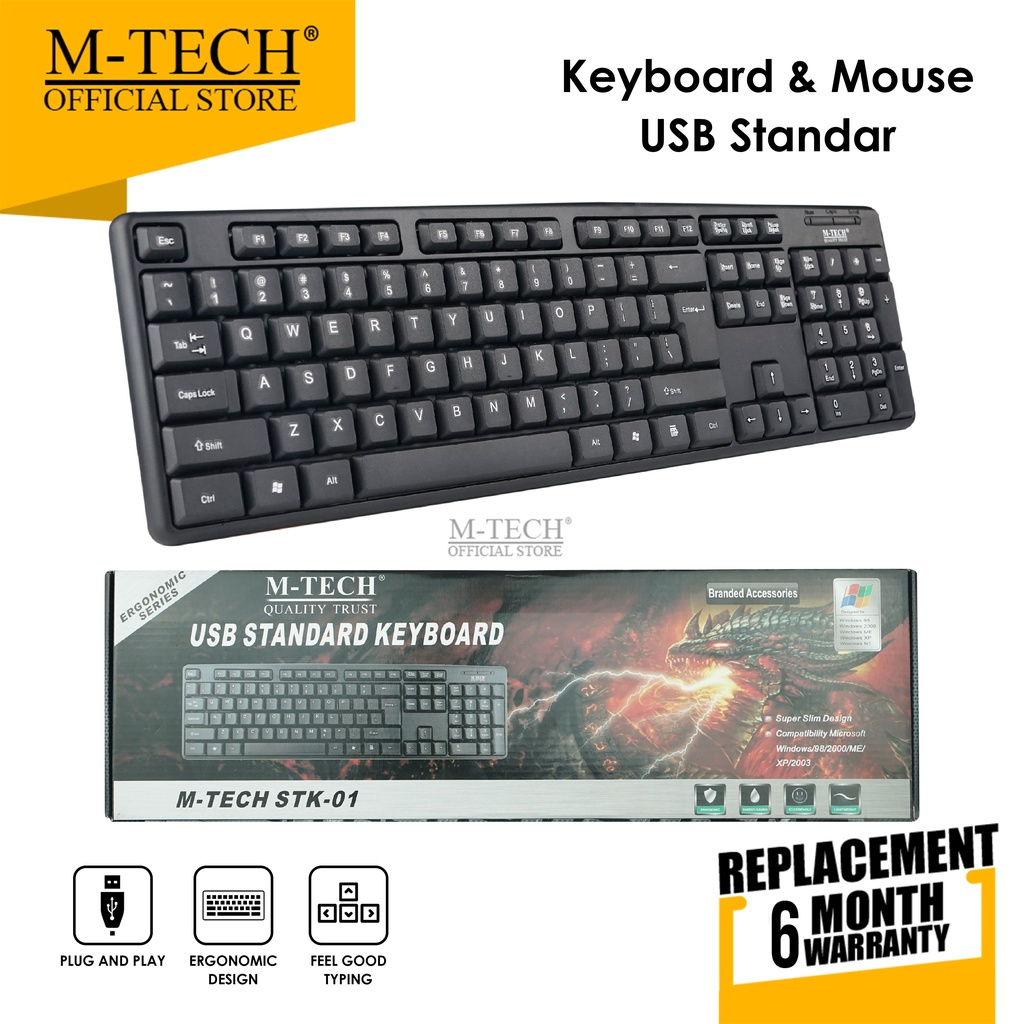 Jual Keyboard Usb Keyboard Komputer Keyboard Laptop Shopee Indonesia