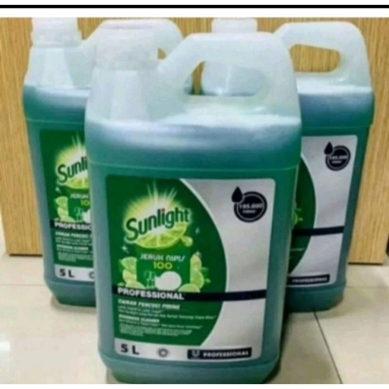 Jual Sunlight terbaru kemasan 5 liter. (asli produk unilever) | Shopee ...