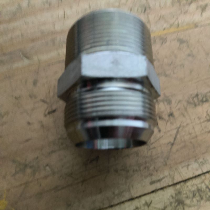 Jual DOUBLE NEPEL / ADAFTOR 1-1/2" NPT X 1-1/2" JIC | Shopee Indonesia