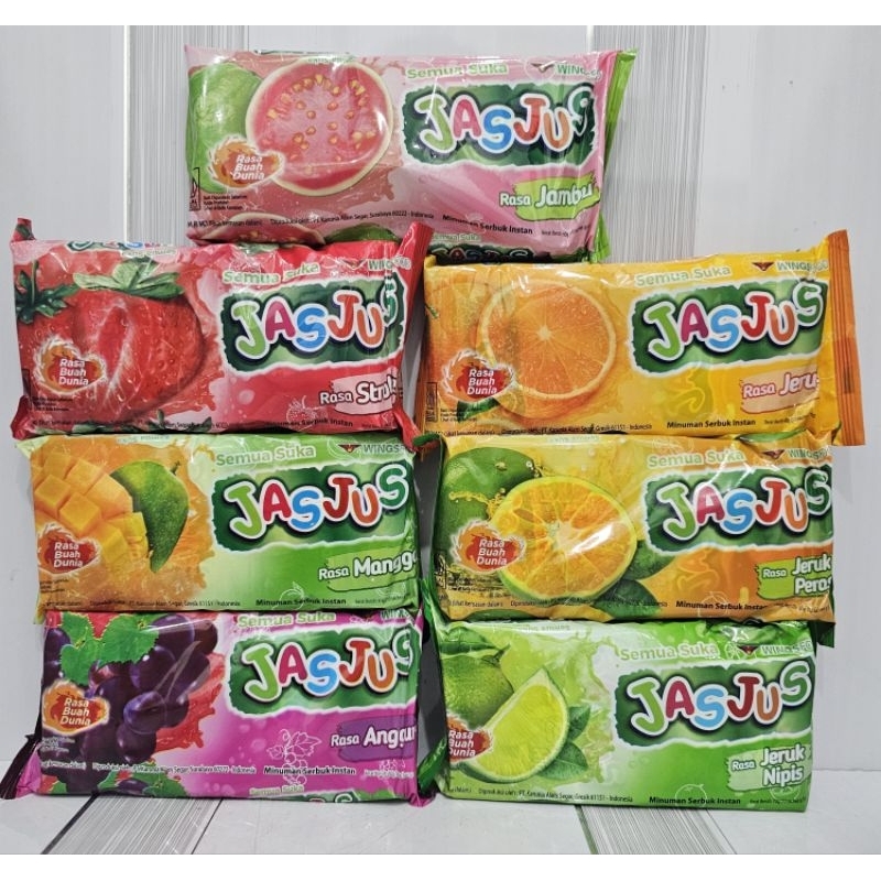 Jual Jasjus Minuman Buah Instant isi 10Sachet | Shopee Indonesia