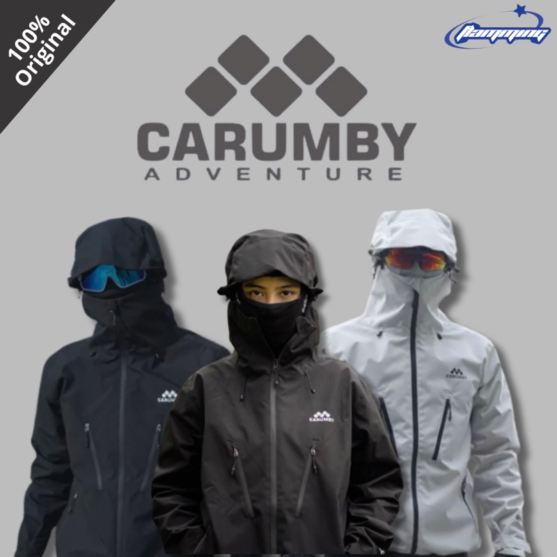 Jual Jaket Gorpcore Carumby Monsoon, Drizzle dan Aoki anti air 100% Ori ...