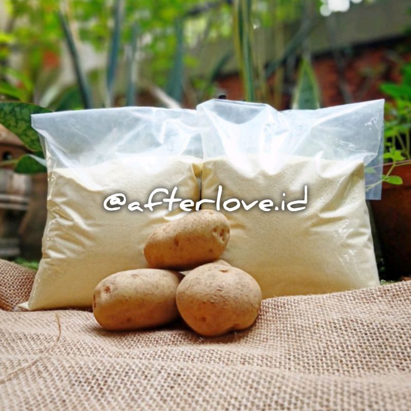 Jual Tepung Kentang Potato Flakes Kuning Emsland Halal Dari Jerman 1 KG ...