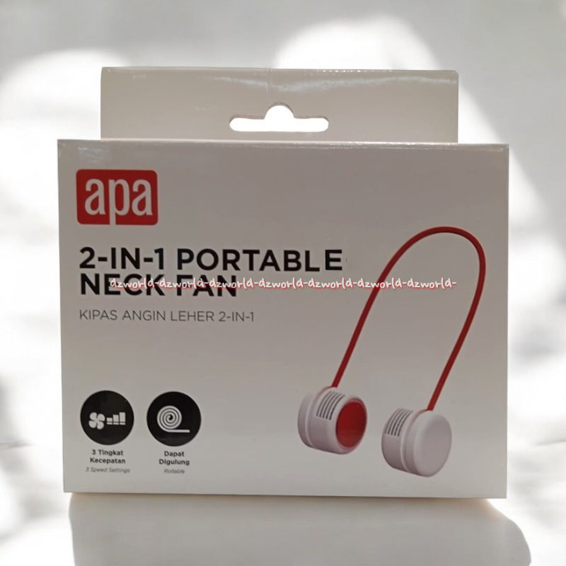Jual Apa 2-in-1 Portable Neck Fan Kipas Angin Leher Kecil Mini Bisa ...