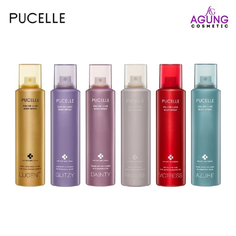 Jual PUCELLE Eau De Luxe Body Spray 150ml | Shopee Indonesia