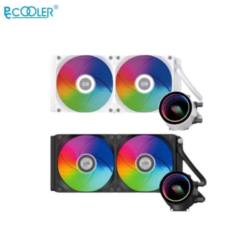 Jual PCCOOLER GI-DA240 ARGB Black/White 240mm - AIO Liquid CPU Cooler | Shopee Indonesia