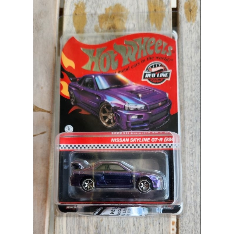 Jual Hot Wheels RLC Nissan Skyline GTR R34 Chameleon | Shopee Indonesia