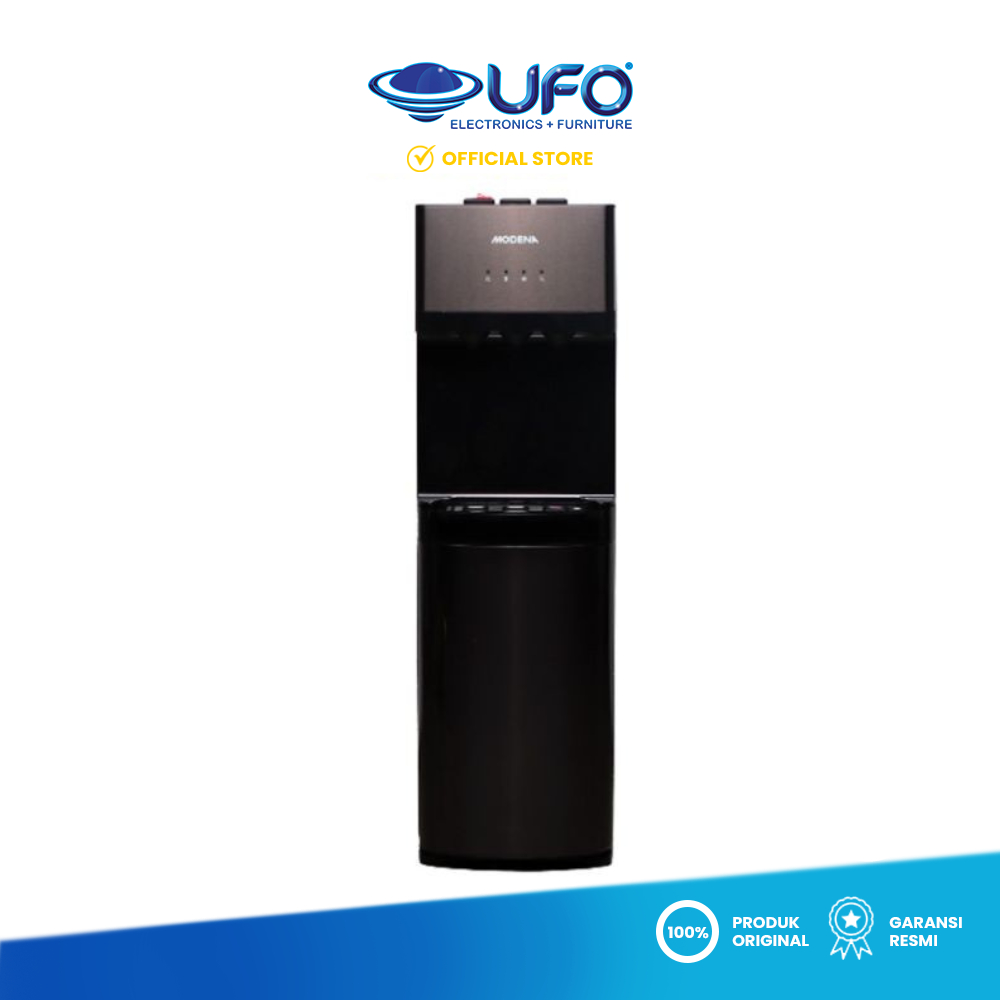Jual Modena Dispenser Galon Bawah DD1312BABK Child Lock Button Water Dispenser Bottom Loading DD ...