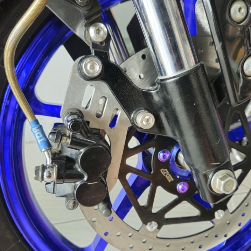 Jual Bracket Kaliper Disc Cakram 300mm R15 VVA V3 / V4 XSR MT15 Kaliper Standar STD 300mm ...