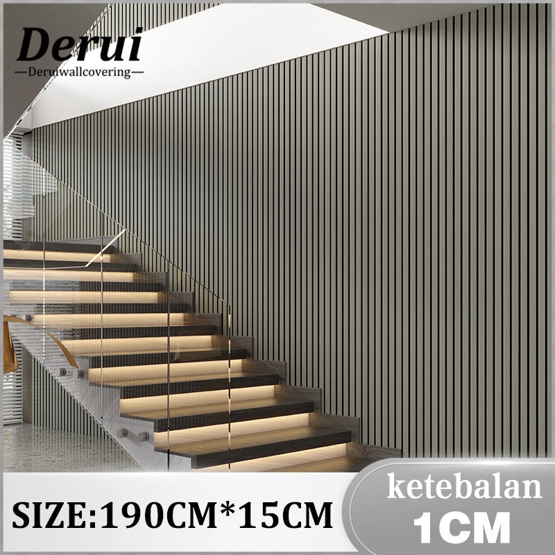 Jual [2.9METER x 15 CM] Wood Panel WPC / Wall Panel PVC / Kisi Kisi ...