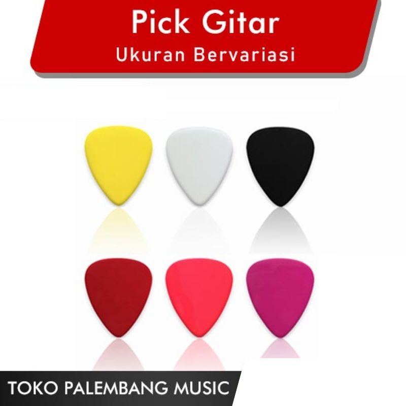 Jual Pick Gitar Pik Gitar Warna Warni untuk gitar akustik klasik nylon ...