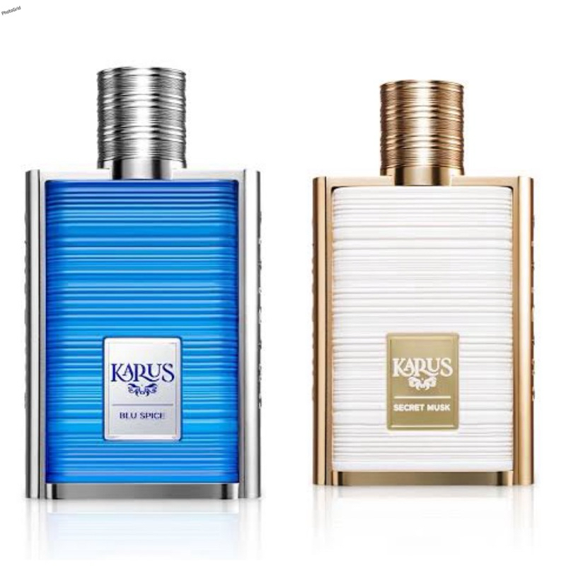 Jual Perfume Karus Blu Spice & Secret Musk EDP 100ML || By KHADLAJ UAE | Shopee Indonesia