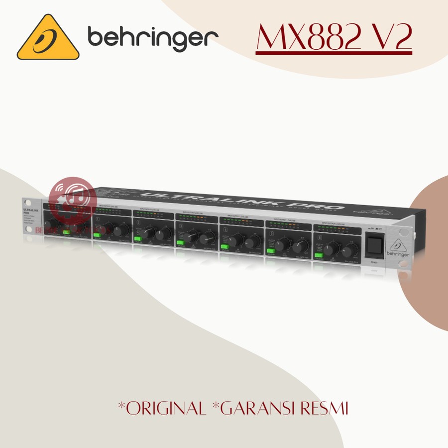 Jual Behringer MX882 mx 882 V2 Ultra Flexible 8 Channel Splitter/Mixer ...