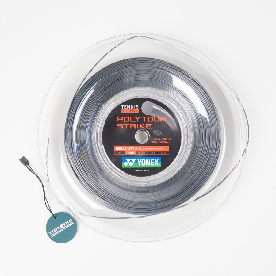 Jual Senar Tenis Yonex Polytour Strike Tennis Potongan Reel 12m ...