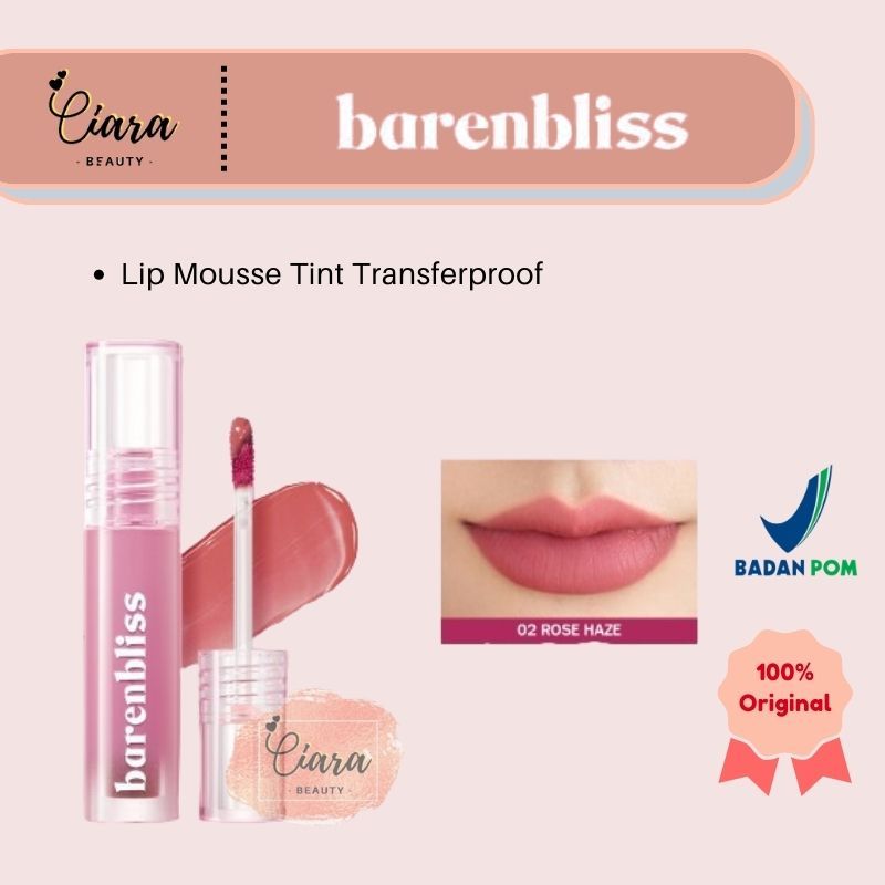 Jual BNB barenbliss Apple Makes Adorable Mousse Tint Transferproof ...