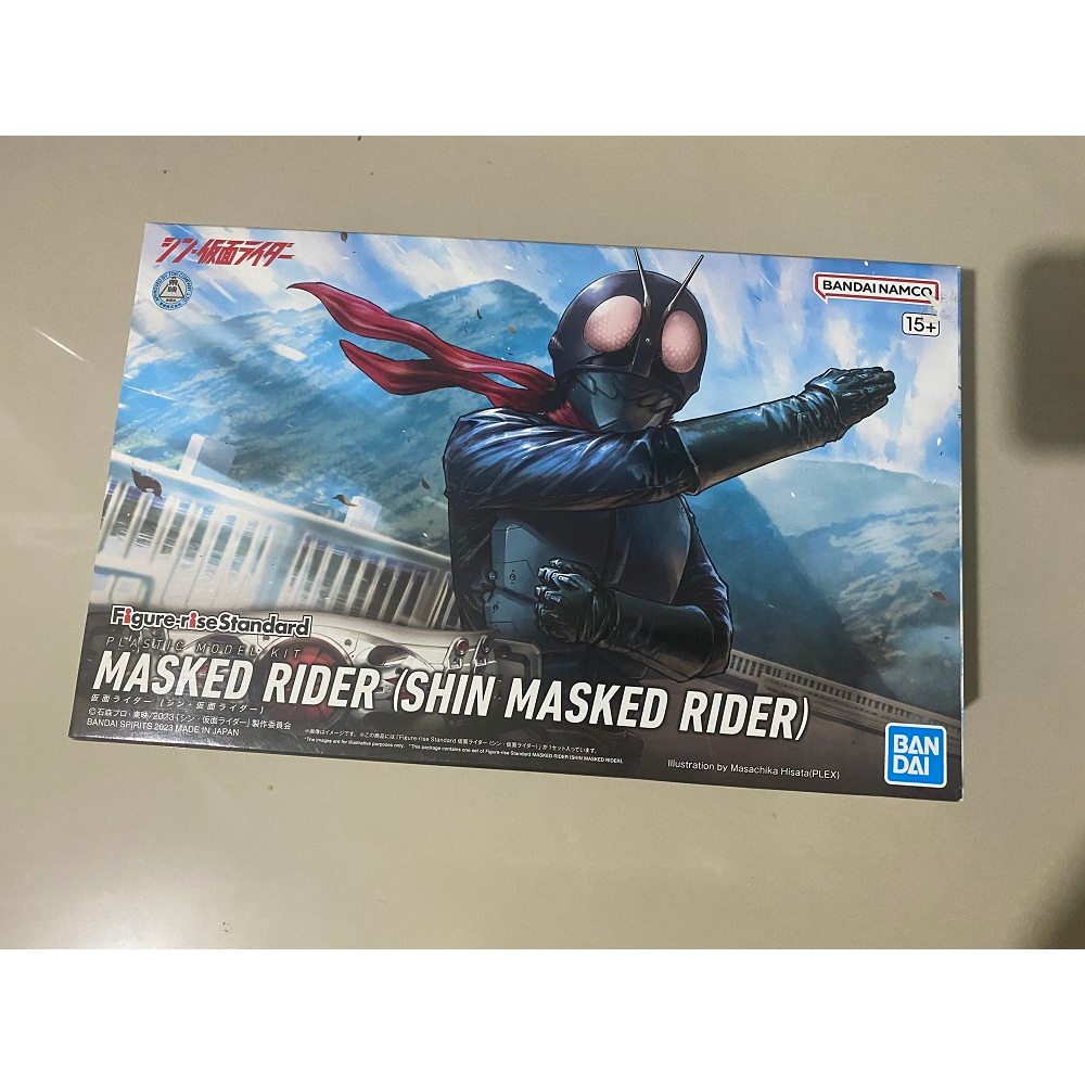 Jual Figure rise Standard Shin Kamen Rider Masked original Bandai ...