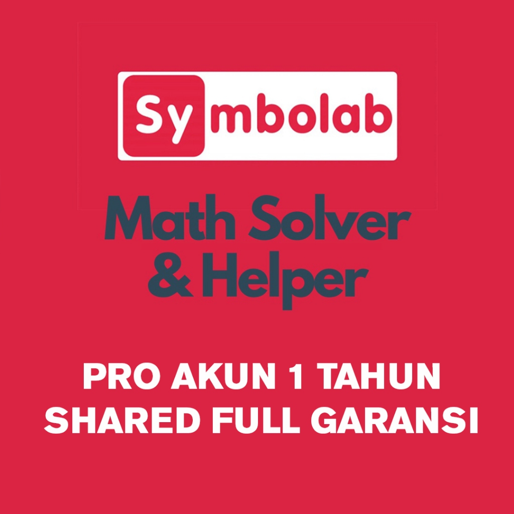 Jual Symbolab - AI Math Calculator Pro 1 Tahun Full Garansi | Shopee ...
