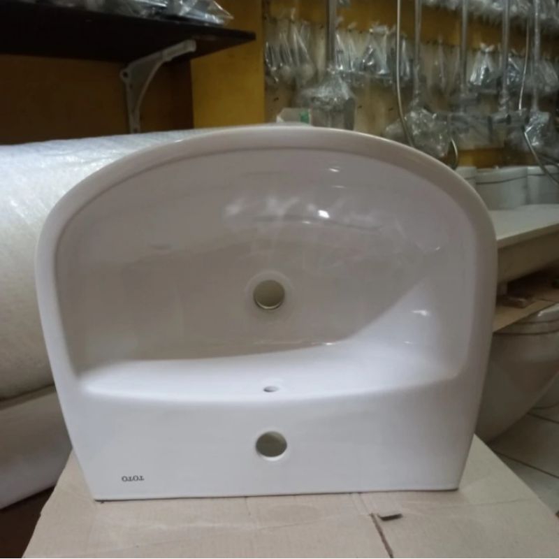 Jual Wastafel toto Lw 247 cj body only Baru no dus | Shopee Indonesia