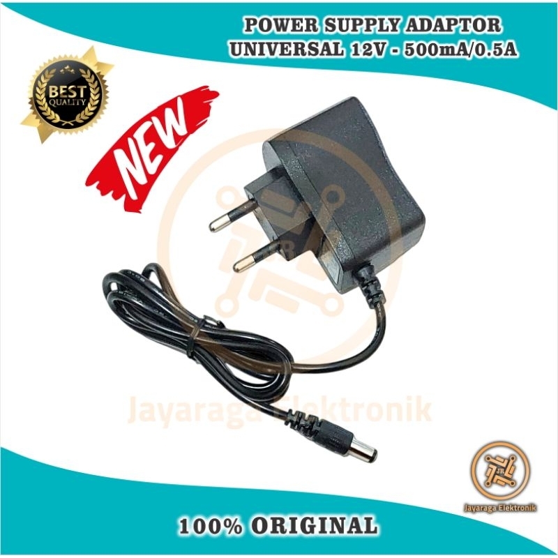 Jual Switching Power Supply Adaptor Universal Output 12V - 500Ma / 0.5A ...