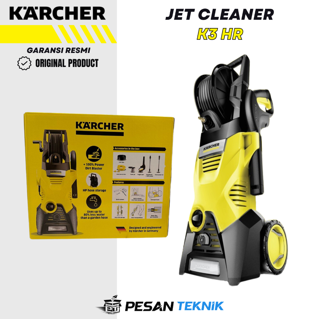 Jual Mesin Cuci mobil motor High Pressure jet cleaner KARCHER K3 HR | Shopee Indonesia