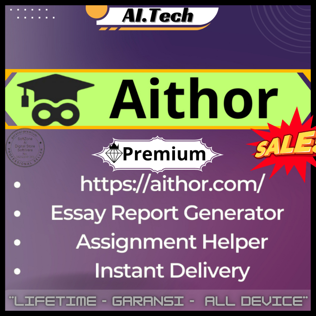Jual Aithor Pro Undetectable AI Essay Report Generator with ...