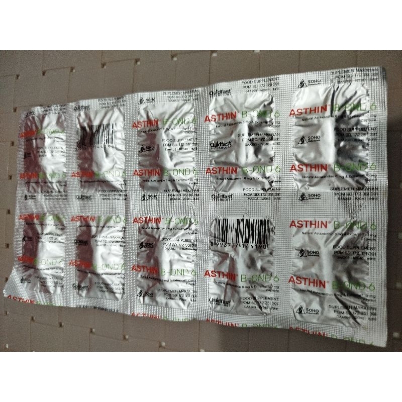 Jual Asthin B OND 6 Strip | Shopee Indonesia