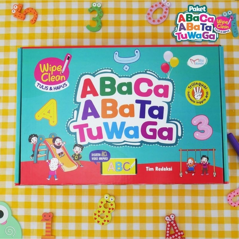 Jual Ziyad - ABACA ABATA TUWAGA ( untuk anak 3+ tahun) | Shopee Indonesia