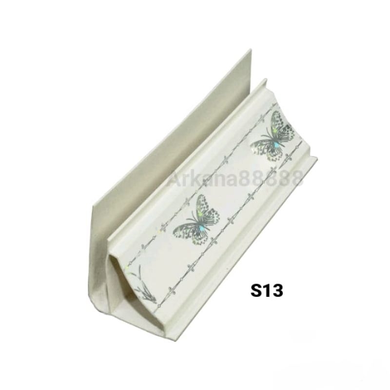 Jual Lis plafon PVC / Lis sudut plafon pvc | Shopee Indonesia