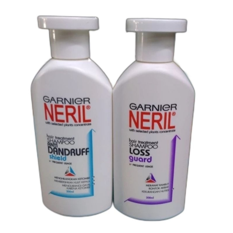 Jual GARNIER NERIL TREATMENT SHAMPOO ANTI DANDRUFF SHIELD 200 ML SAMPO ...