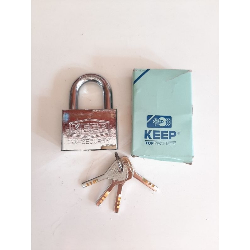 Jual Gembok Keep 60mm Leher Pendek gembok pagar kunci | Shopee Indonesia