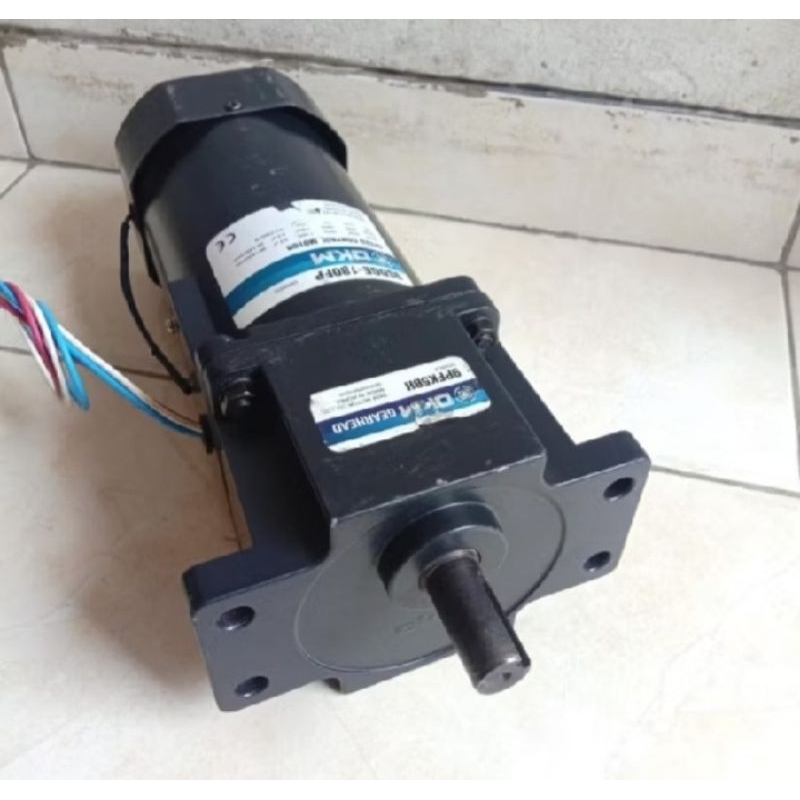 Jual Ac Motor Gearbox DKM 220V Ratio 1:20 120W | Shopee Indonesia