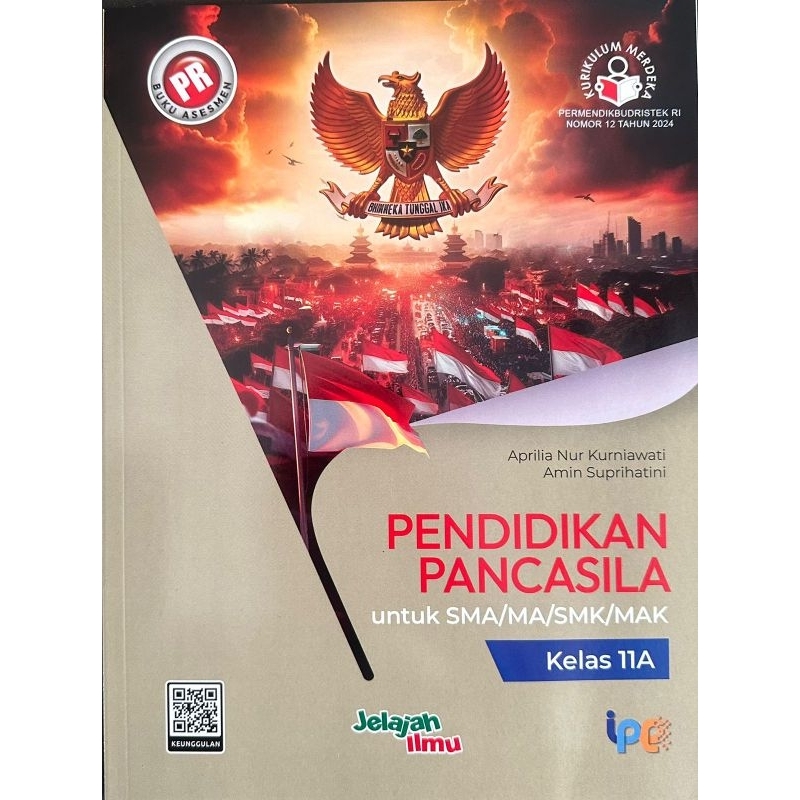 Jual Buku LKS/ PR Pendidikan Pancasila kelas 11A, 11 semester 1 (Kurikulum merdeka) Intan ...