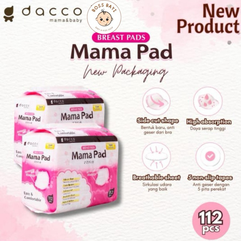 Jual DACCO - Mama Pad / Bantalan Payudara Ibu Menyusui / Breast Pad ...