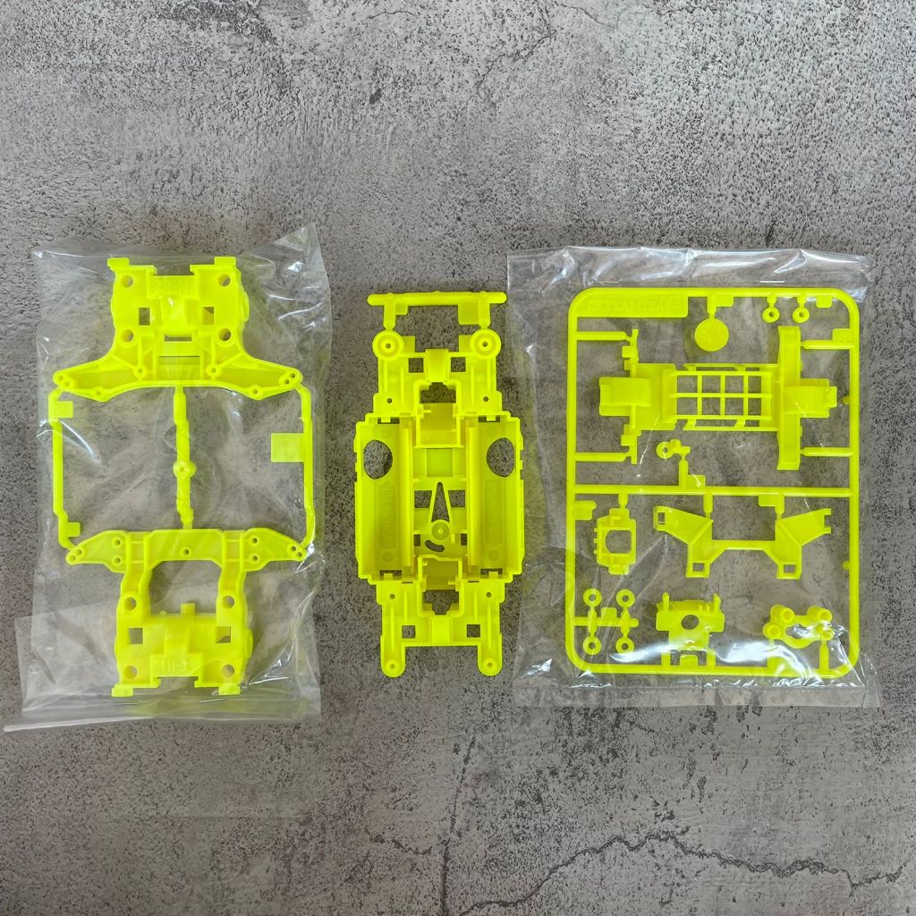 Jual Tamiya Original MS Chassis Set /MS Pro Fluorescent Yellow Kuning ...