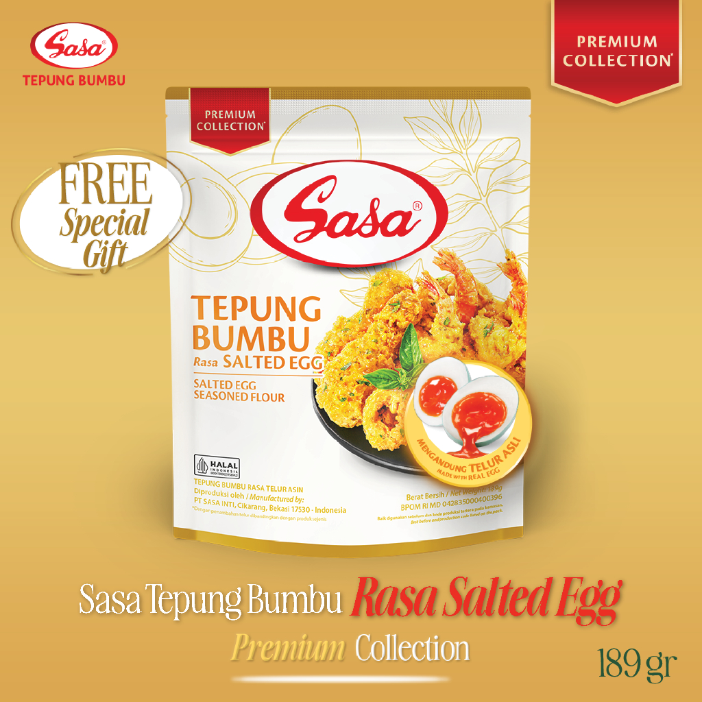 Jual Premium - SASA Tepung Bumbu Rasa Salted Egg - Special Gift ...