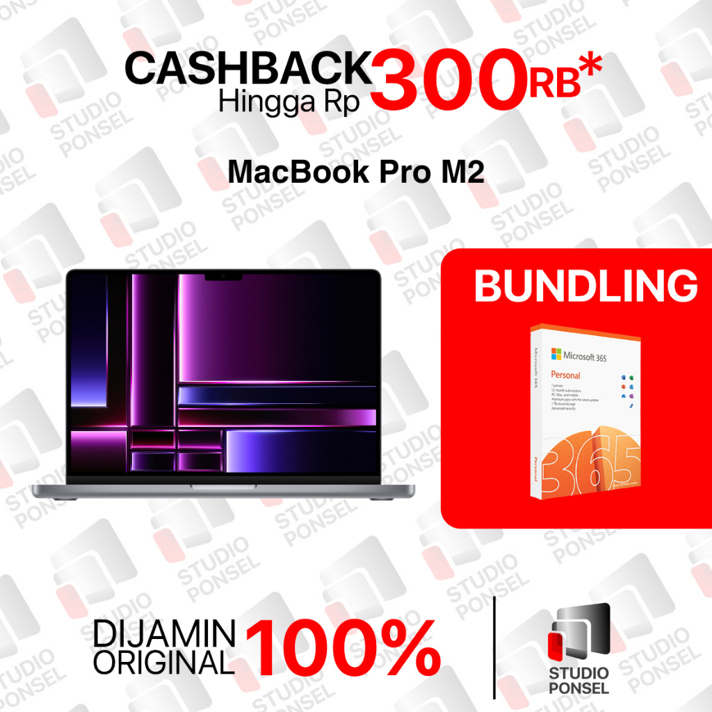 Jual Laptop Pro 2023 M2 Pro Max 14" RAM 32GB 16GB SSD 1TB 512GB ...