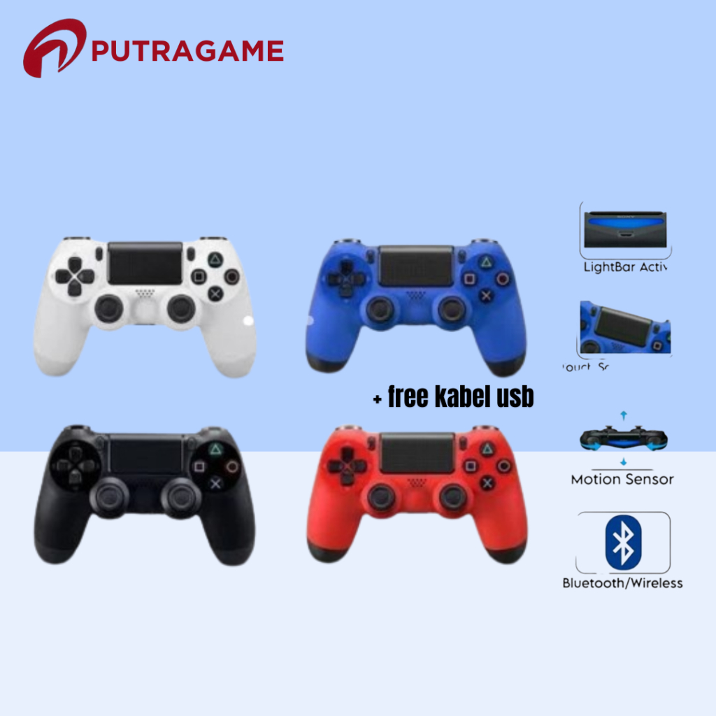 Jual STIK PS4 ORIGINAL PABRIK FREE KABEL USB - STIK PS4 OP - STIK PS4 ...